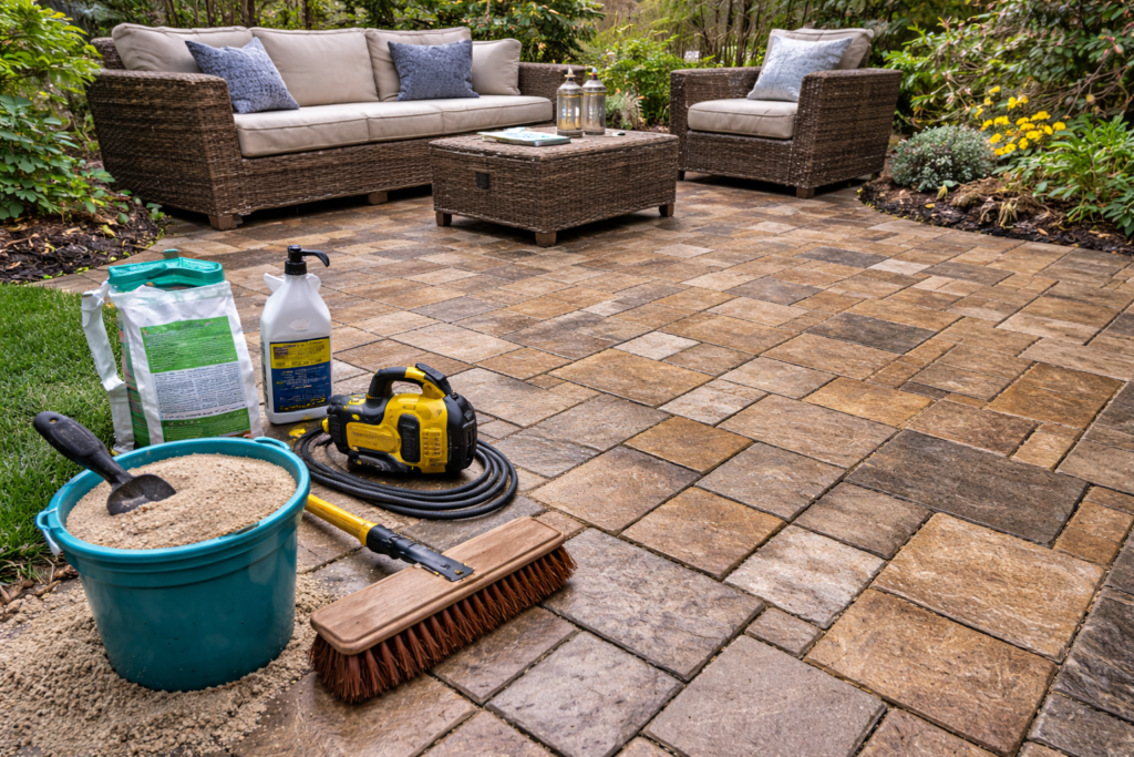 Simple Upgrades to Renew Old Pavers - Decks N Stones